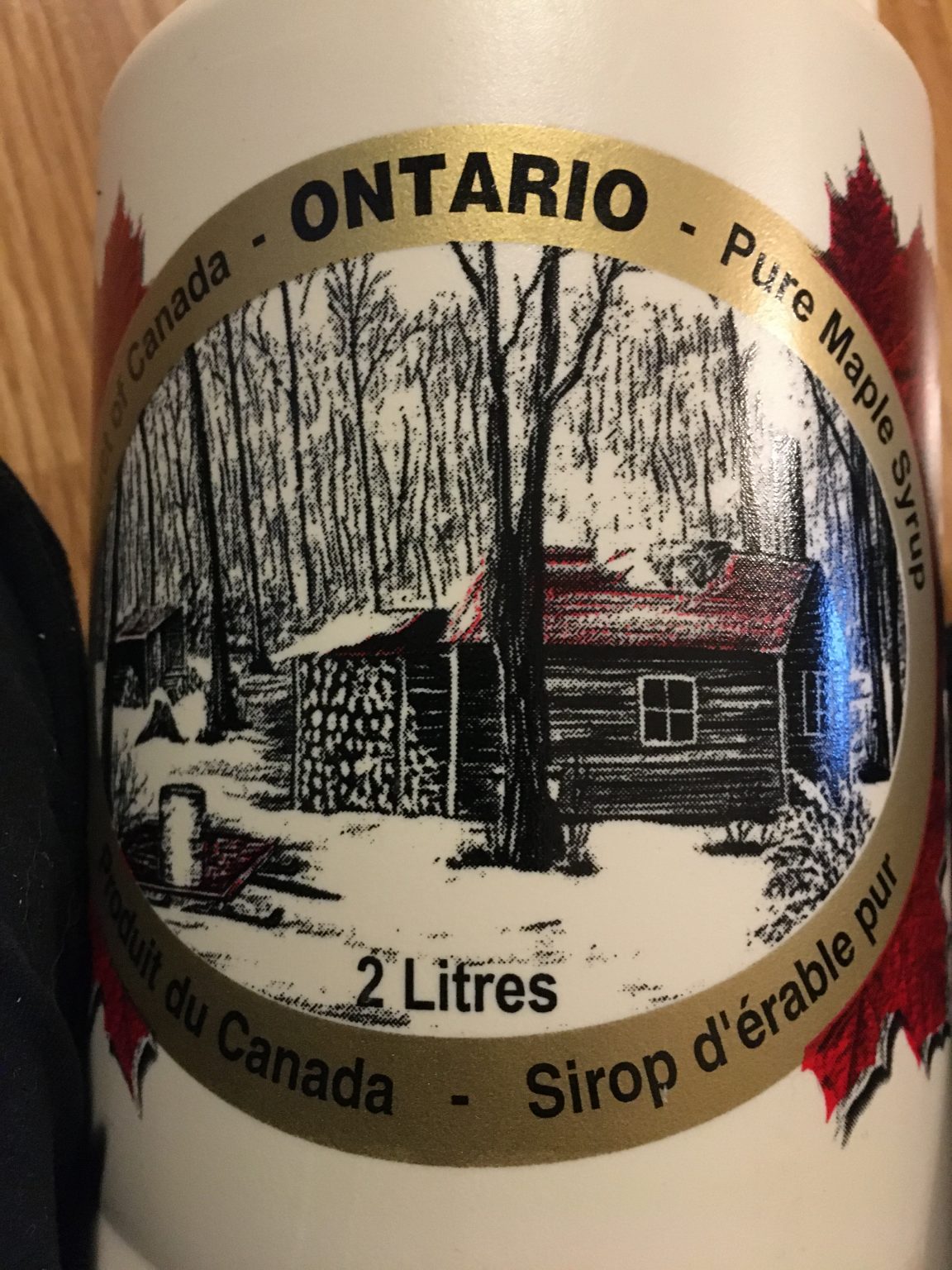2L maple syrup - Algoma Marketplace